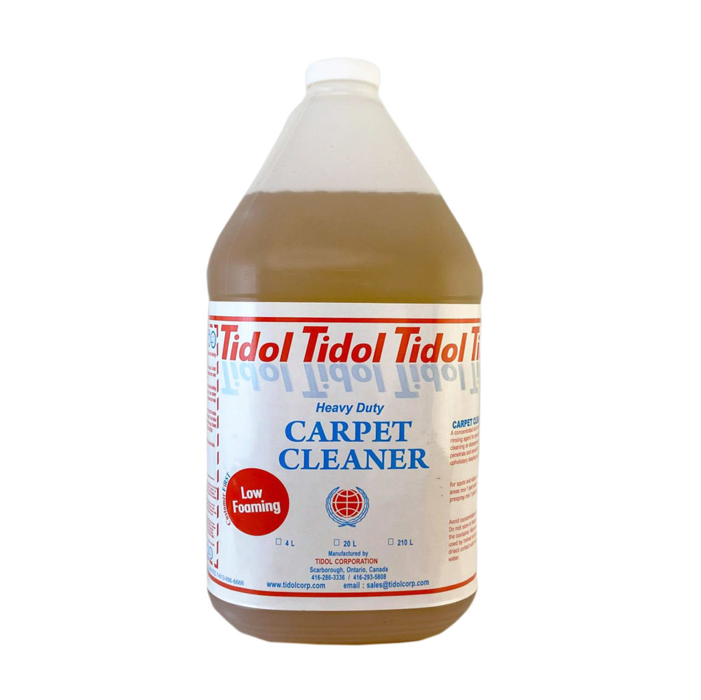 Carpet Steam Cleaner - Liquid Low Foam - XTRACT - Tidol Corp