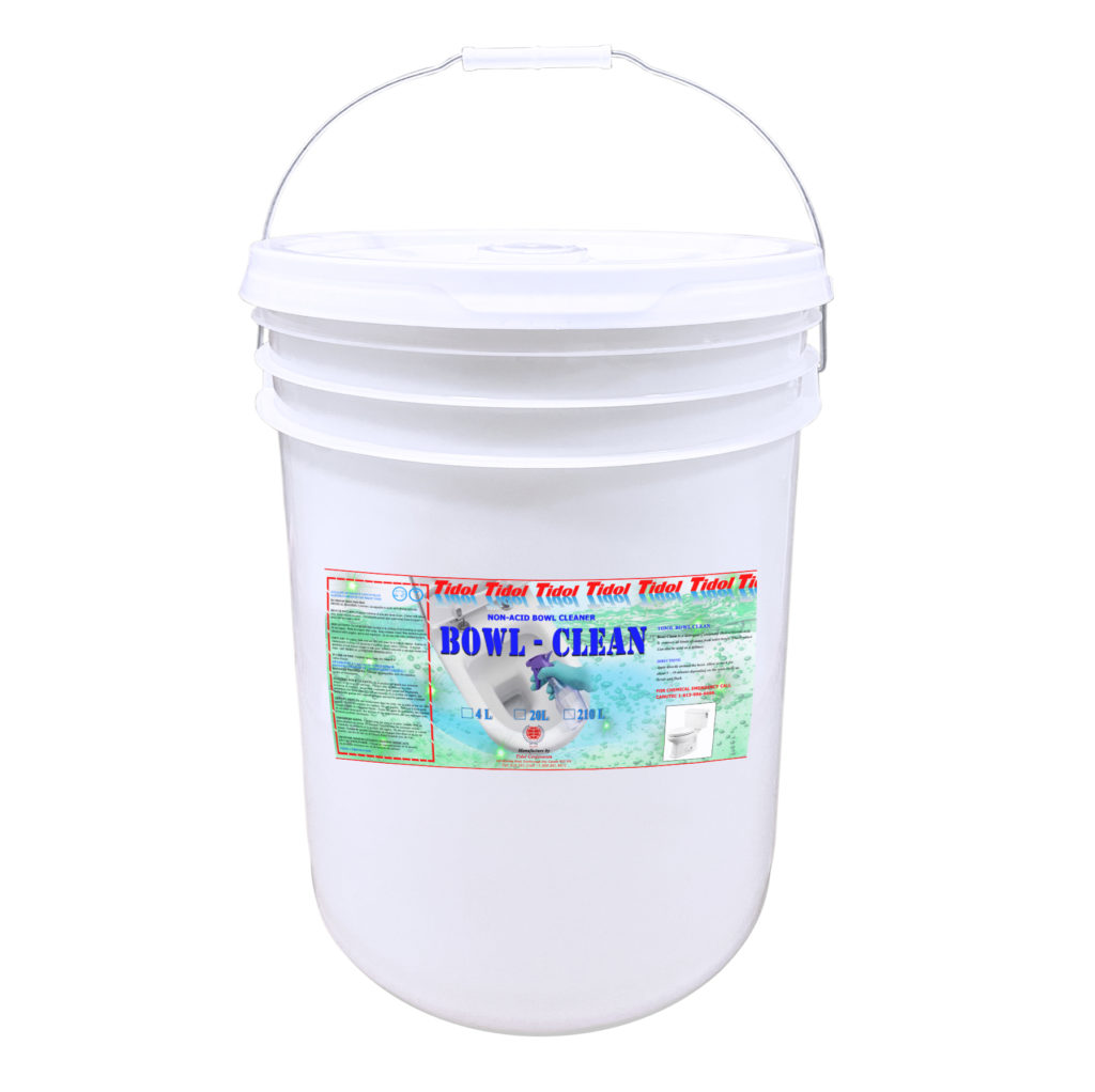 Non Acid Toilet Bowl Cleaner - NONACID - Tidol Corp