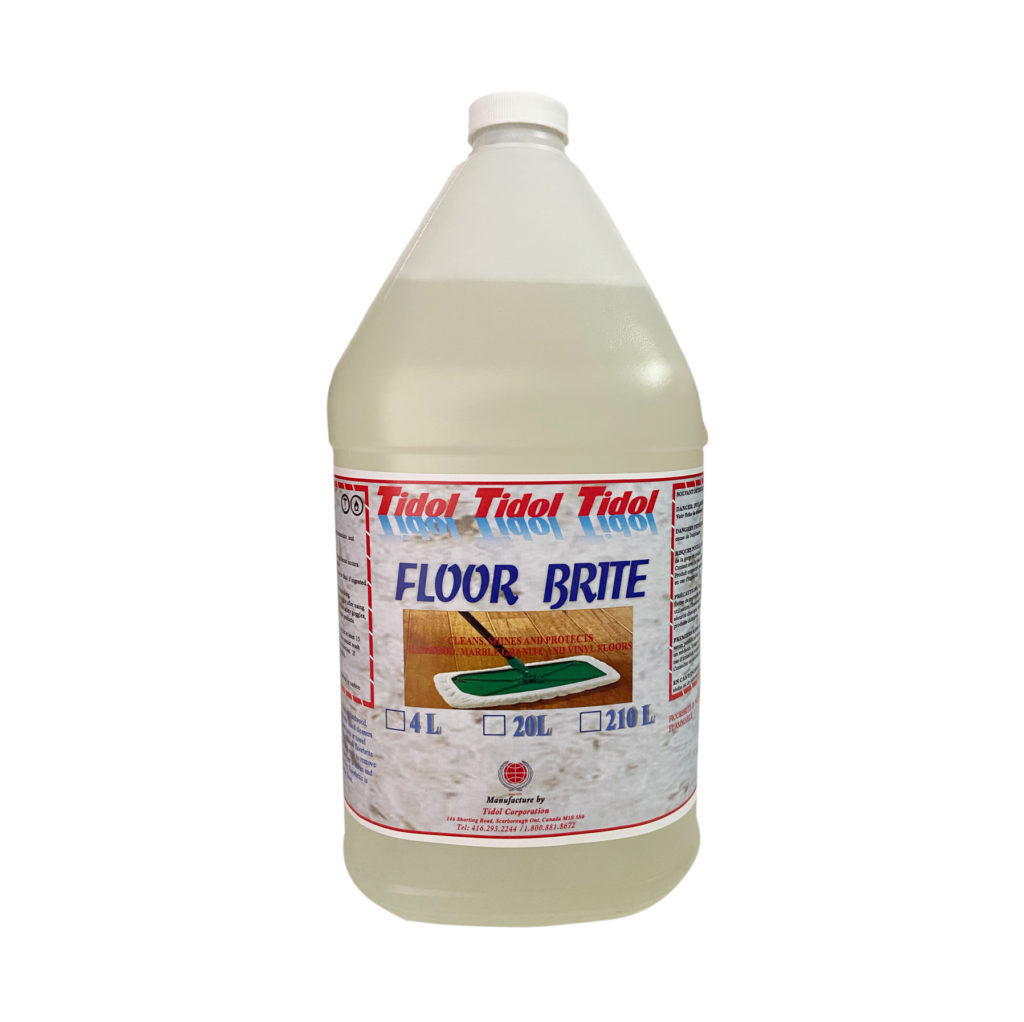 Floor Brightener - Acid - FLOOR BRITE - Tidol Corp