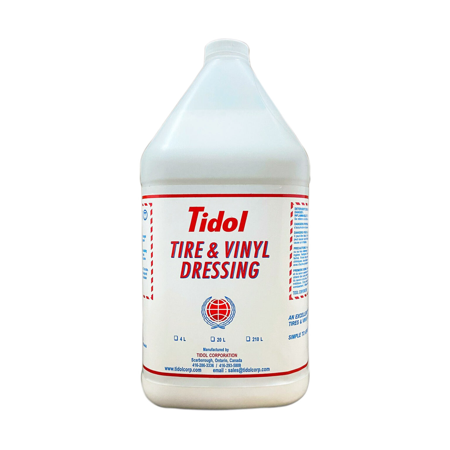 Vinyl Dressing -White - Tidol Corp